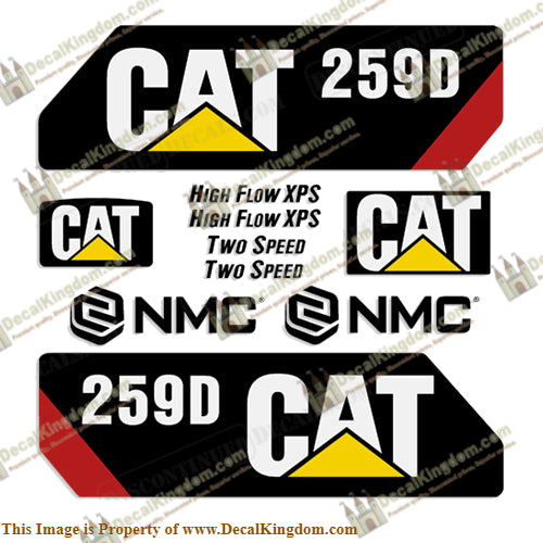 Caterpillar 259D Decal Kit