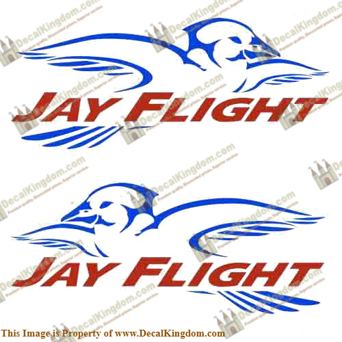 Jayco Jay Flight RV Decals (Set of 2)