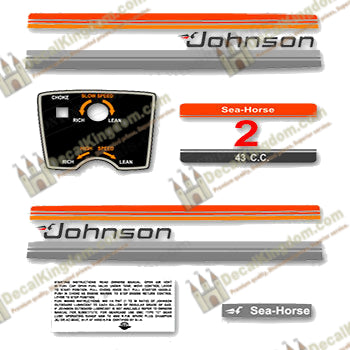 Johnson 1980 2hp Decals
