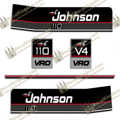 Johnson 1990 110hp VRO Decals