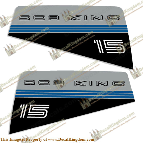 Sea King 15HP Decals