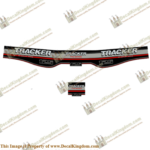Tracker 125hp Engine Decal kit